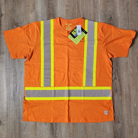 Forcefield | Shirts | Nwt Forcefield Class High Viz Reflective Mens ...